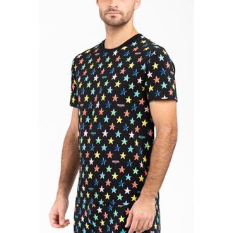 Moschino Mens Black Cotton T-Shirt