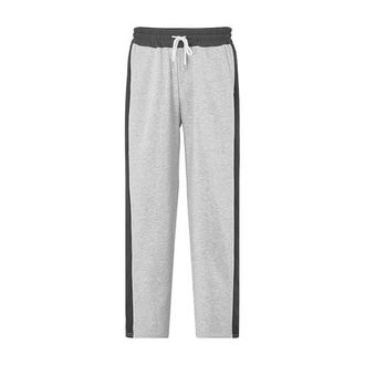 Generic Pantalon de jogging pour homme Pantalons dhiver pour hommes Pantalon de loisirs Lourd Couleur l&acirc;che Collision &Eacute;pissure Droit Sport Pantalon de jogging