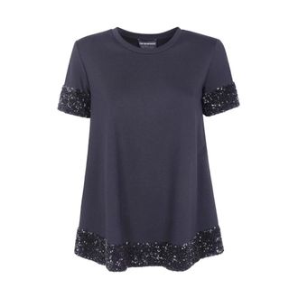 Emporio Armani Emporio Armani Pullover Schwarz - - Tops - Damen - Schwarzk - S