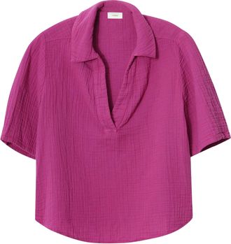 Xirena Blouse Ryder Gaze de Coton Xirena