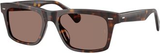 Oliver Peoples unisex, Accessoires, Brun, Taille: 55 MM 0Ov5596Su