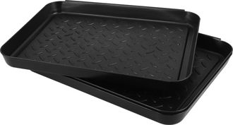 BESPORTBLE 3 St&uuml;ck Schuhablagen aus Kunststoff rutschfest f&uuml;r Eingangsbereich und Garten Platzsparende Schuhunterlage f&uuml;r Nasse Stiefel und Haustiere