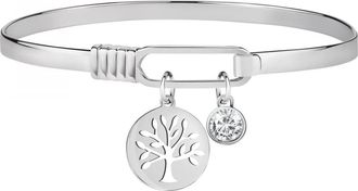 Sector No Limits Damen-Armband Kollektion Emotion, Durchmesser 6 cm, aus Stahl und Glas - SAPW14, 6 cm, Edelstahl, Achat