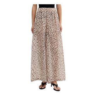 Vicolo Palazzo Hose - - Trousers - Damen - Braun - M