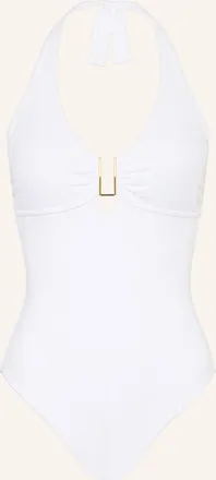 Melissa Odabash Neckholder-Badeanzug Tampa weiss