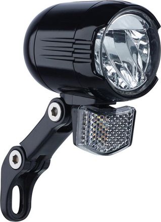 B&uuml;chel LED Scheinwerfer Shiny 120 E-Bike Version + Flicken Vorderlicht