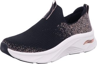 Skechers Arch Fit DLux - Glimmer Dust 149689-BKRG, Women Sneakers, Navy, 38,5 EU