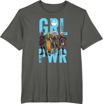 Star Wars Forces of Destiny Rebels GRL PWR T-Shirt