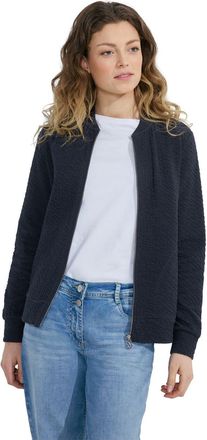 Cecil Damen Jacke mit Struktur universal blue L