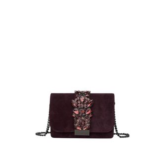 Alma En Pena Strass Clutch - - Bags - Damen - Lila - ONE SIZE