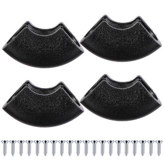 Angoily Tisch Haarnadel Bein Abdeckung Haarnadel F&uuml;&szlig;e Schutz 4 St&uuml;ck rutschfest Kunststoff M&ouml;bel Couchtisch Stuhl Beinschutz U-f&ouml;rmige Abdeckung Ger&auml;uschd&auml;mpf