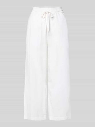 Soyaconcept Wide Fit Stoffhose aus Leinen-Mix mit Viskose-Anteil Modell Ina