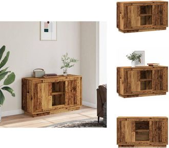 vidaXL Vidaxl - Buffet vieux bois 102x35x60 cm bois dingénierie - Buffet - Buffets - Armoire - Armoire Latérale