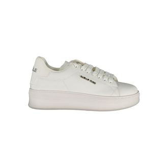 Ga&euml;lle Paris Gaelle Paris Bianco Polyurethan Damen Sneaker