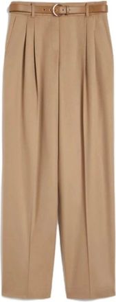Max Mara Femme, Pantalons, Brun, Taille: 36 FR Paride Pants