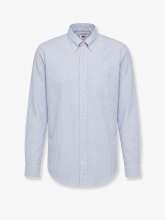 Sebago Doubling Ox unisex white/light blue cotton shirt - SEBAGO - gender_Man