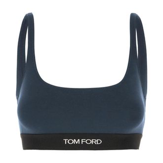 Tom Ford Modal Signature Bralette - - Sport - Damen - Blau - M