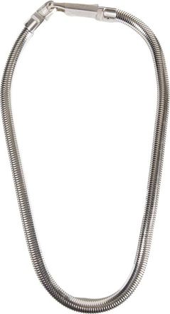 Rick Owens Femme, Accessoires, Gris, Taille: ONE Size Snake Necklace
