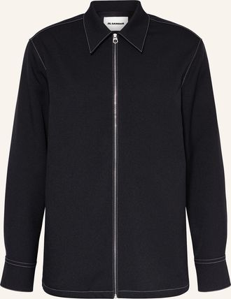 Jil Sander Overshirt Shirt 106 blau