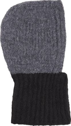 8 by YOOX BICOLOR SOFT OPEN BALACLAVA