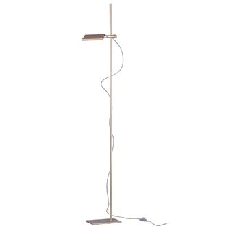 Luce-Ambiente-Design Led Book Floor Lamp in Gold Aluminum With Adjustable Diffuser 18w 3200k