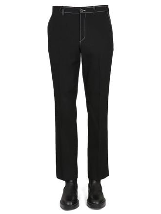 Burberry Slim Fit Trousers - Black