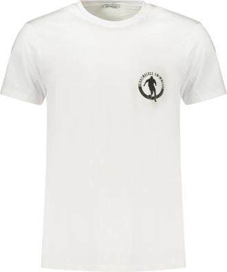 Dirk Bikkembergs Pupino Kurzarm-T-Shirt - - Tops - Herren - Wei&szlig; - XL