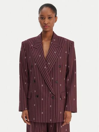 HUGO BOSS Sakko Antegi 50554428 Dunkelrot Relaxed Fit