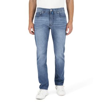 Pierre Cardin Herren Jeans Lyon | M&auml;nner Hose | Tapered Fit | Blue Used Buffies Washed | Blue Used Buffies 8006 6824 | 36W - 32L