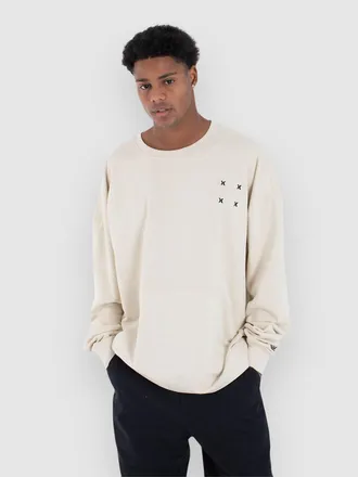 Hurley Hurley Bcnk8 Washed Crew Sweater bone