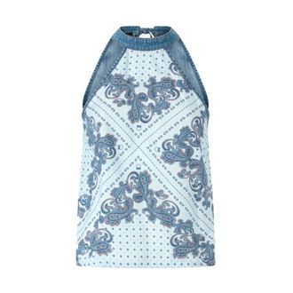 Pinko Zingarella Top - - Tops - Damen - Blau - L