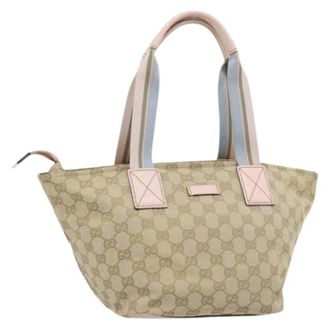 Gucci Pre-owned Vintage GG Canvas Hand Bag - - Pre-owned - Damen - Beige - ONE SIZE