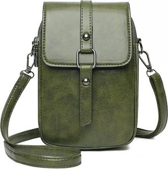 Generic Sacs à bandoulière pour femmes, sacs à main en polyuréthane pour femmes, sac fourre-tout décontracté et polyvalent, Vert