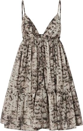 Pinko Pinko, Femme, Robes, Beige, Taille: 36 FR Summer Robes