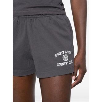 Sporty & Rich Carbo Shorts - Gray