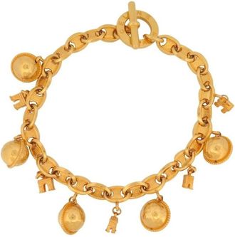 Celine Halskette - VINTAGE CELINE ANH&Atilde;NGERKETTE BOGEN DER TRIUMPH UN - Gr. unisize - in Gold - f&uuml;r Damen