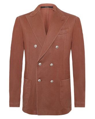 Windsor Zweireihiges Sakko aus Schurwolle mit Spitzfasson, Shaped Fit in