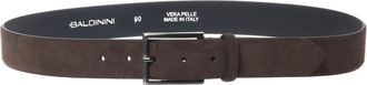 Baldinini Homme, Accessoires, Brun, Taille: 90 CM Ceinture en daim
