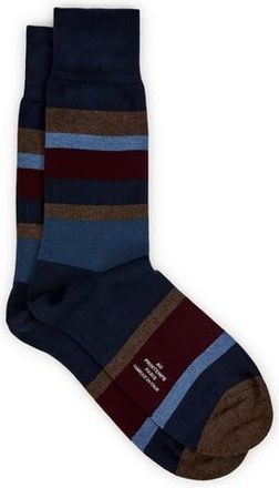 Au Printemps Paris Chaussettes hautes à rayures