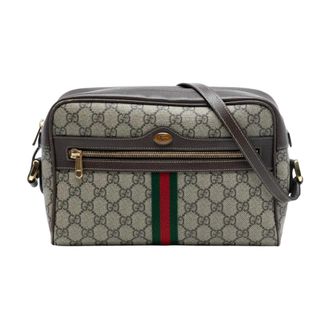 Gucci Sac bandouli&egrave;re Pre-owned - Femme - Pre-owned - Brun - Taille: ONE Size