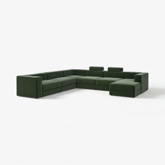 IKEA J&Auml;TTEBO Sofa, U-Form/7-sitzig