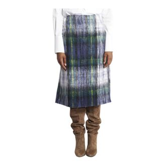 Sofie D'Hoore Mohairrock von Sofie DHoore - - Skirts - Damen - Blau - XS