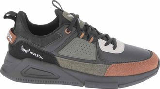 Kaporal Kaporal Herren Dolpy Freizeitschuhe, Sneaker, Schwarz, Khaki, Marro, 40 EU