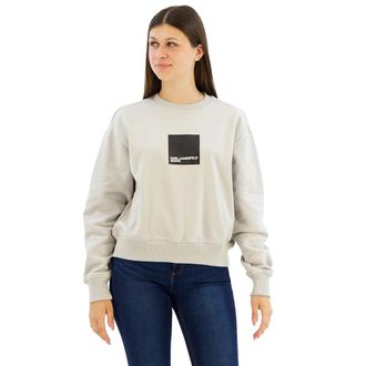 Karl Lagerfeld Regular Box Logo Sweat, High Rise, L