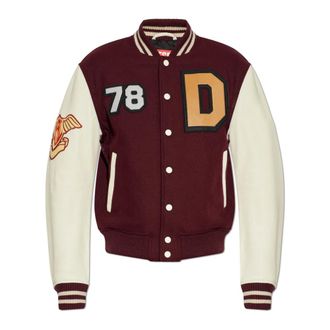 Diesel Homme, Vestes, Rouge, Taille: 2XL L-Arry Bomber Jacket