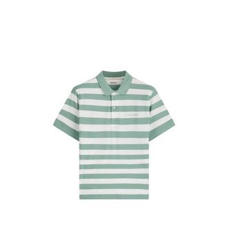 Guess Polo manches courtes ray&eacute; en coton