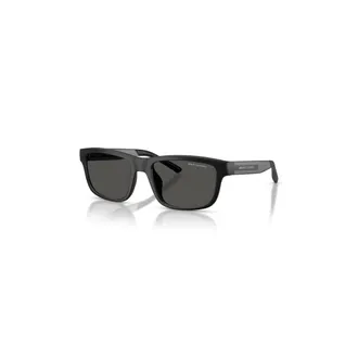 A|X Armani Exchange Lunettes de soleil rectangulaires - Homme - Accessoires - Noir - Taille: 55 MM