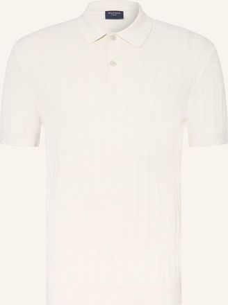 Olymp Strick-Poloshirt weiss