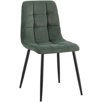 Clp Esszimmerstuhl Antibes Cordbezug grün
