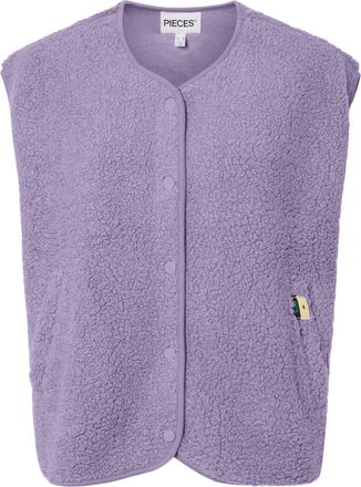 Pieces Pckatty Teddy Vest Bc